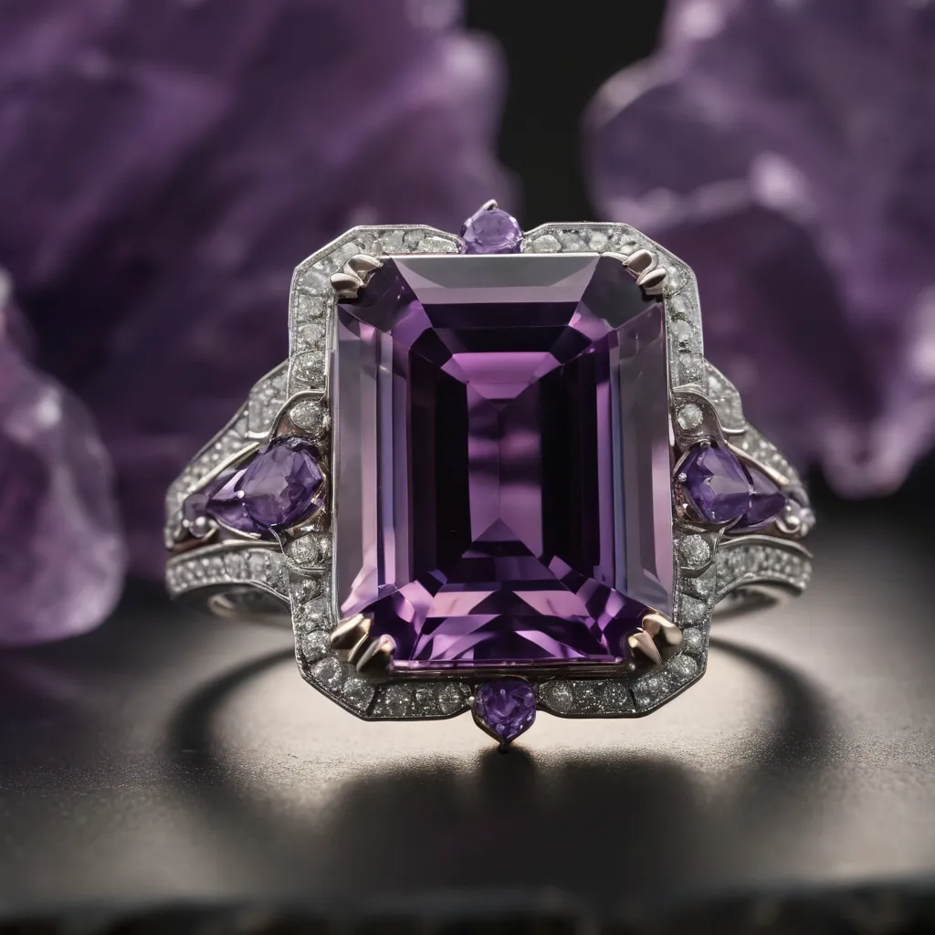 A Dazzling Revelation: Deciphering the Beauty of Emerald Cut Amethyst ...