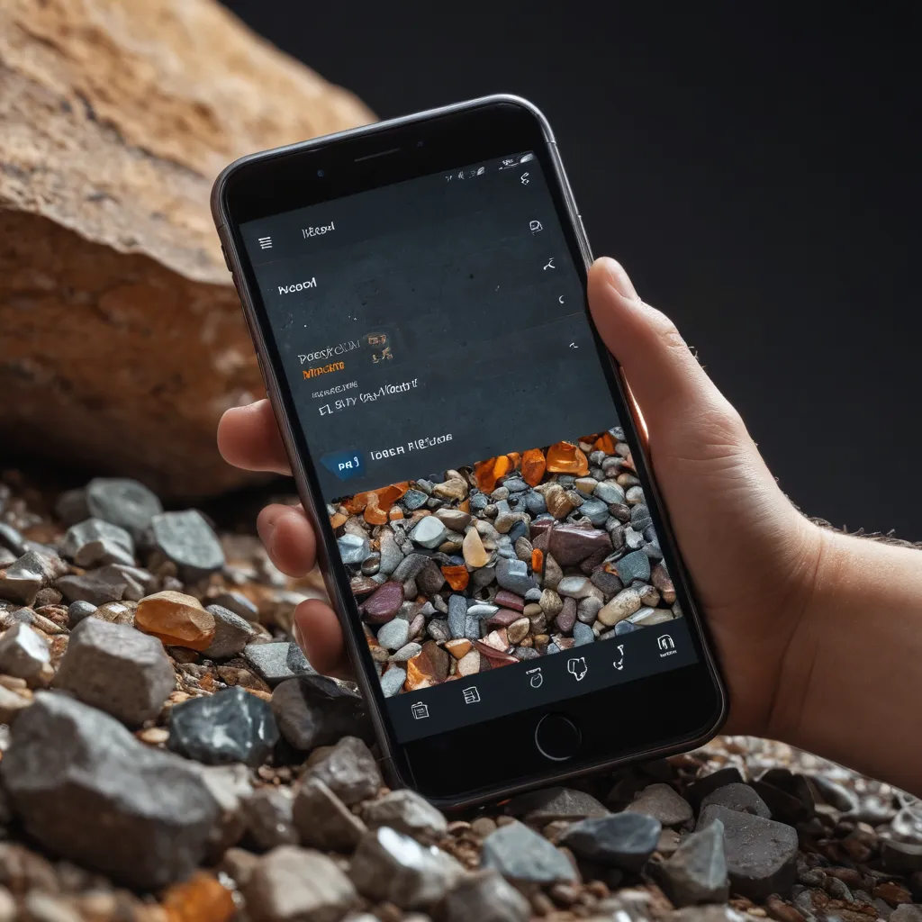 Harnessing Mobile Apps for Rock Mineral Identification