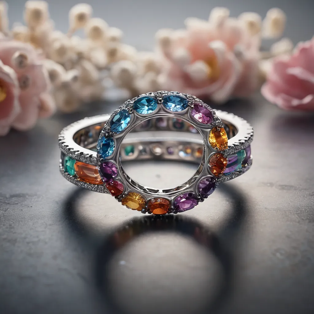 The Captivating Appeal of Floating Eternity Rings
