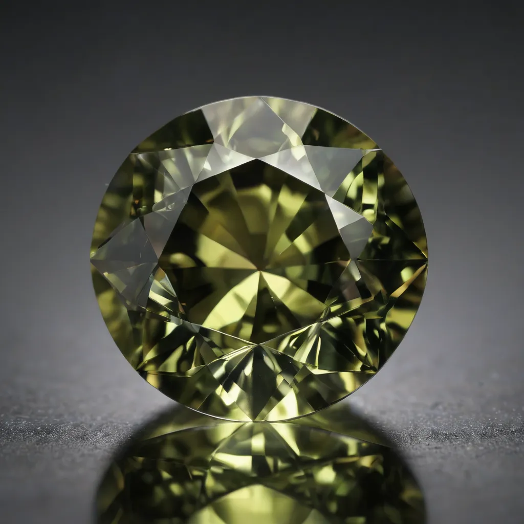 The Allure of Olive Green Sapphire: A Gemstone Analysis