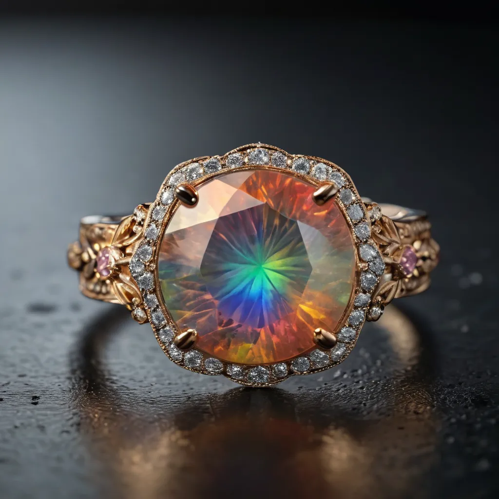 Exploring Unique Opal Engagement Rings: A Comprehensive Guide