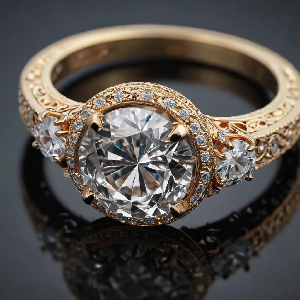 Unveiling the World of Economical Authentic Diamond Rings