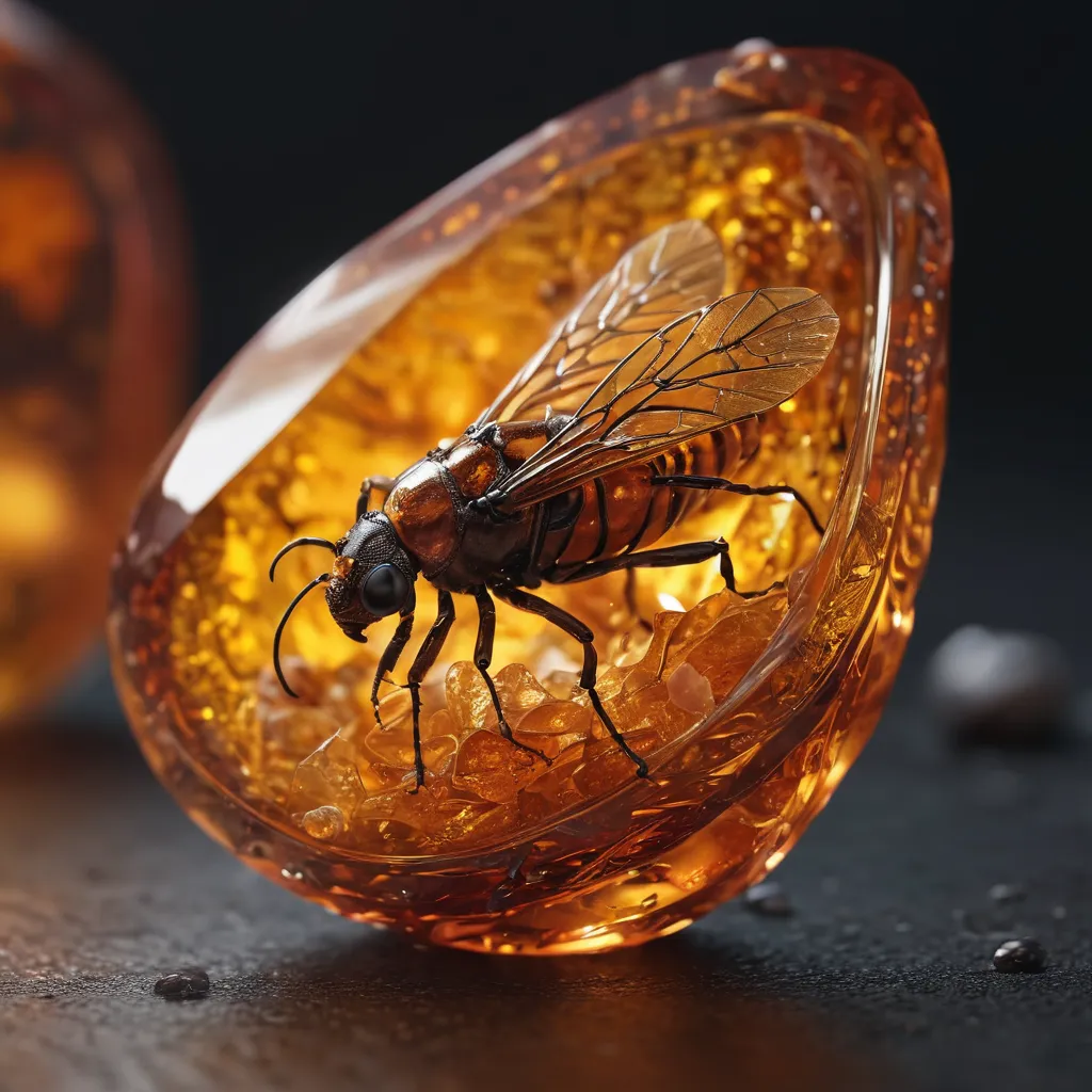 Unveiling the Intriguing World of Authentic Amber with Insects for Sale