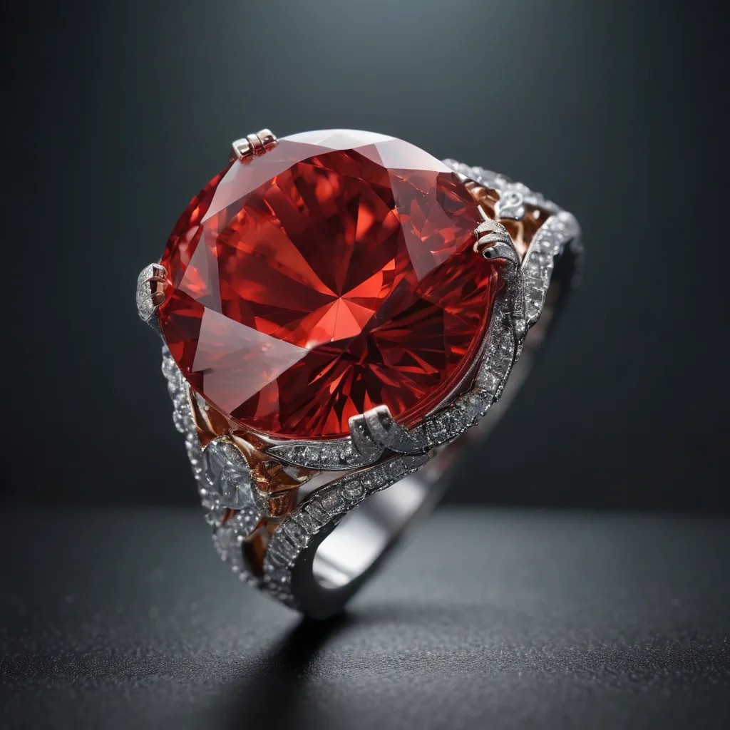 Red Diamond Engagement Rings: An In-Depth Guide
