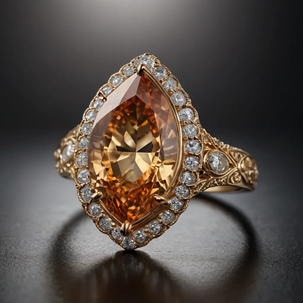 Discovering the Enchanting World of Tear Drop Engagement Rings in Gold