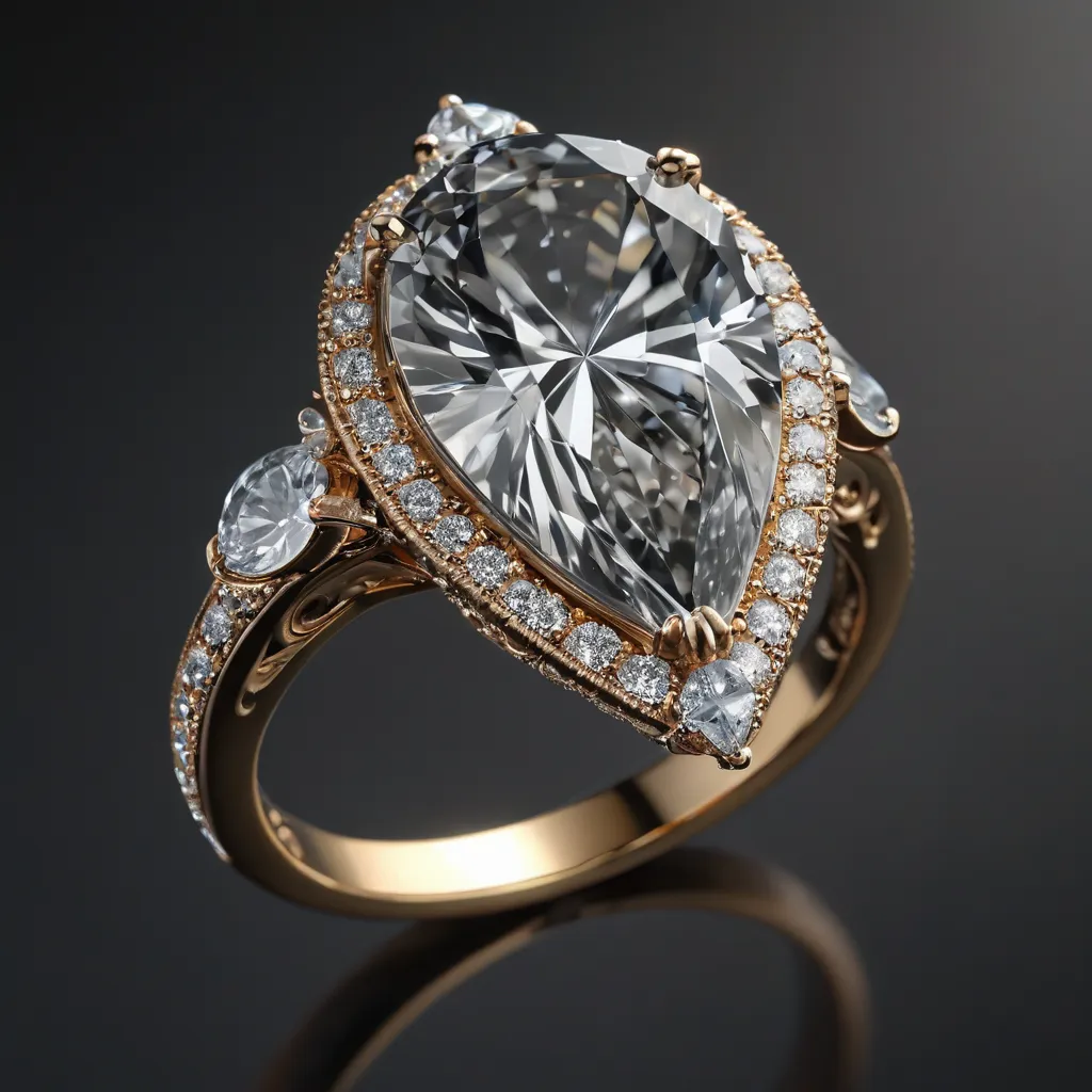 Unveiling the Exquisite Charm of Tear Drop Shaped Diamonds