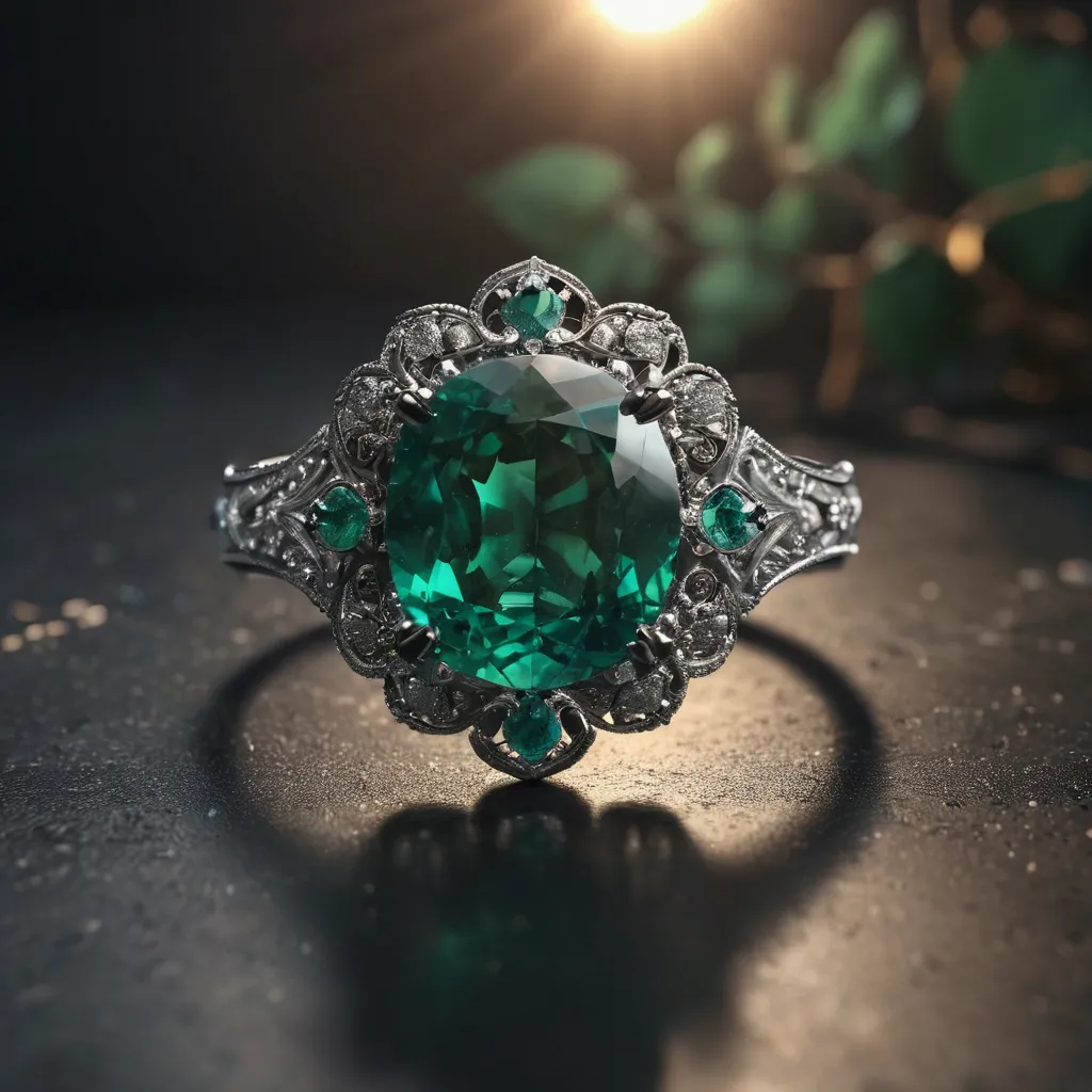Discover the Beauty of Emerald Colored Engagement Rings