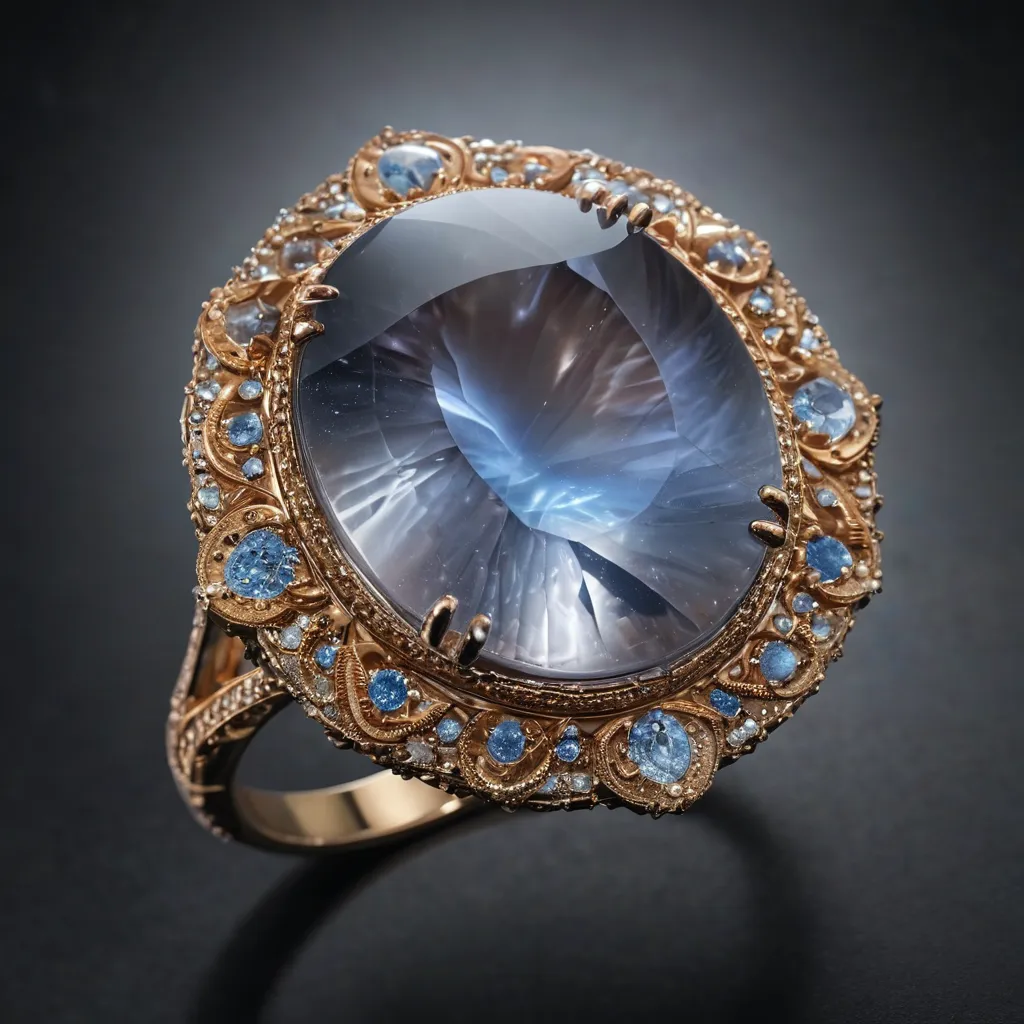 The Allure of Real Moonstone Engagement Rings