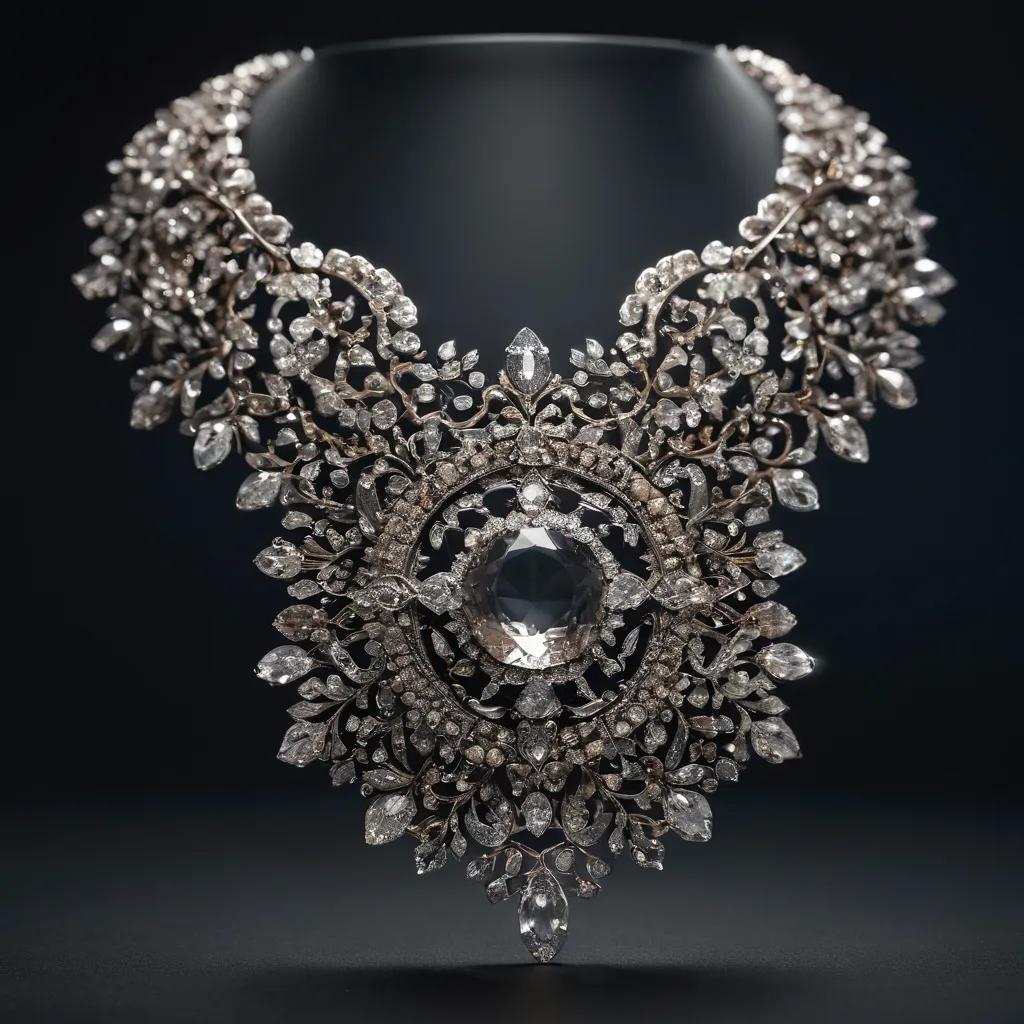The Allure of Uncut Diamond Necklaces: A Deep Dive