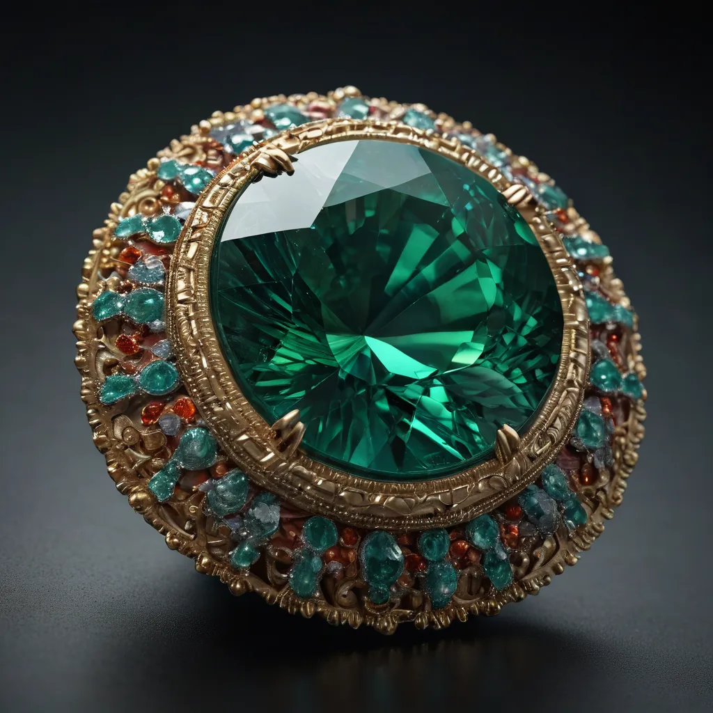 Exploring the Depths of the Emerald Green Gemstone