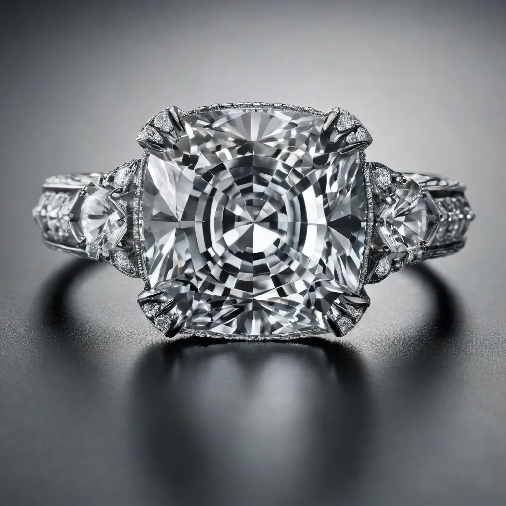 The Tiffany & Co. Cushion Cut Engagement Ring