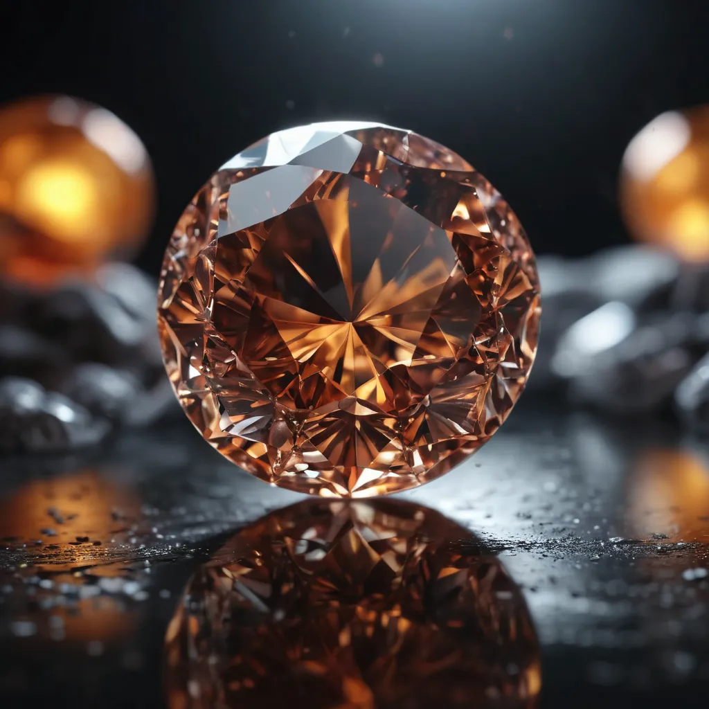 Unveiling the Intricate Essence of a Genuine Gemstone Stud